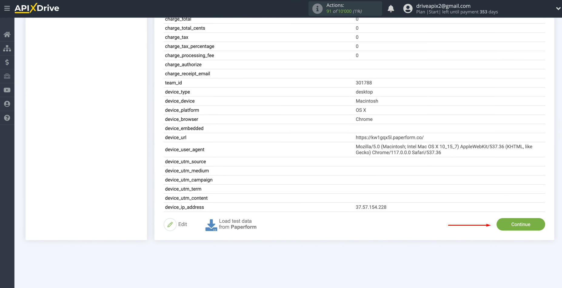 Setting up Paperform and Gmail Integration to Automatically Transfer Lead Data