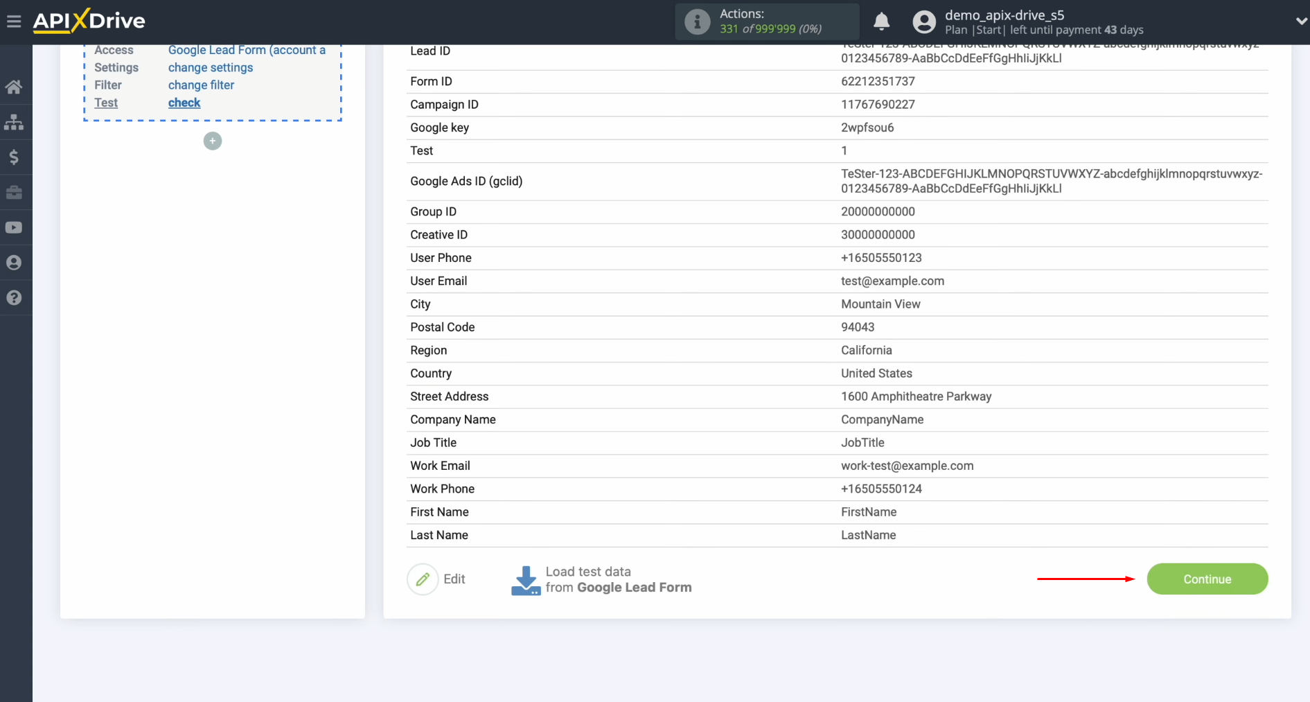 Google Lead Form and Notion Integration: Automatic Lead Transfer | ApiX ...