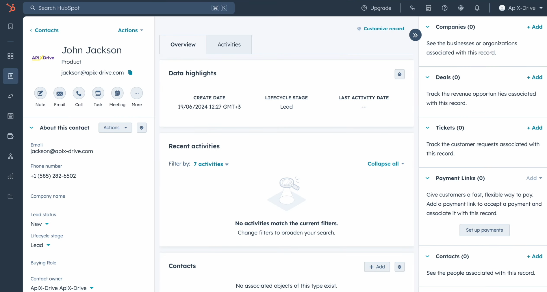HubSpot and Airtable Integration: Automatic Data Transfer | ApiX-Drive