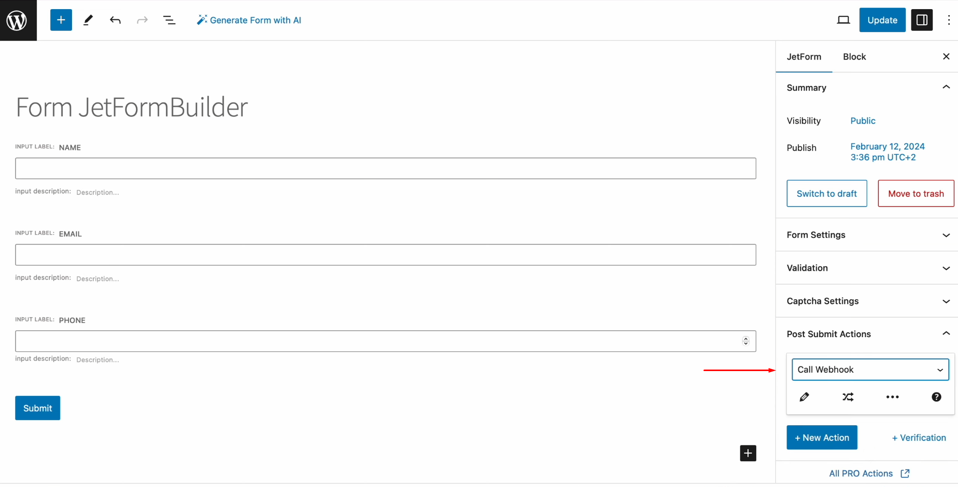 How to integrate JetFormBuilder and Notion: Step-by-Step Instruction | ApiX-Drive