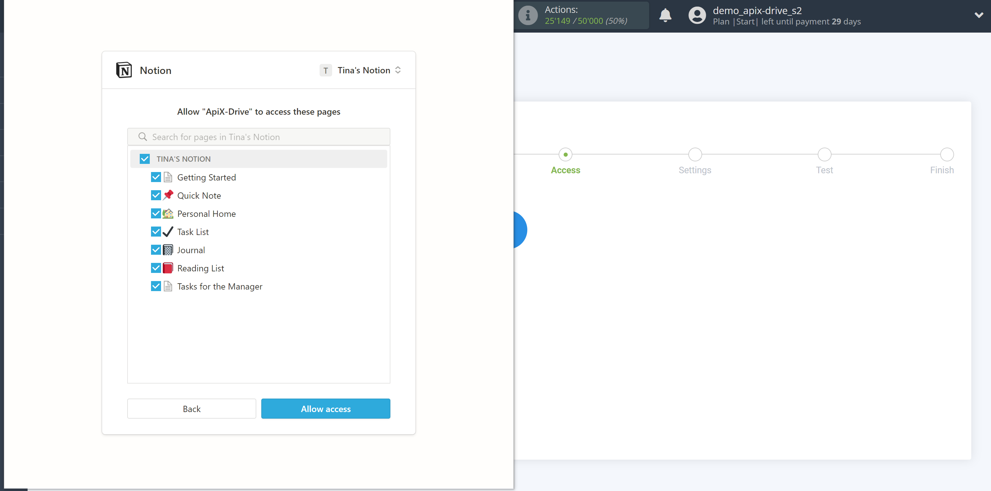 How to Connect Notion to Apps as Data Destination