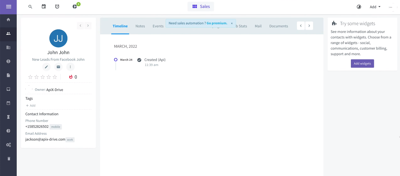 How to set up Facebook and Agile CRM integration