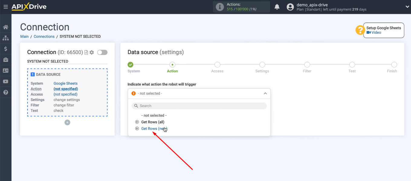 How to setup Google Sheets and ClickUp integration
