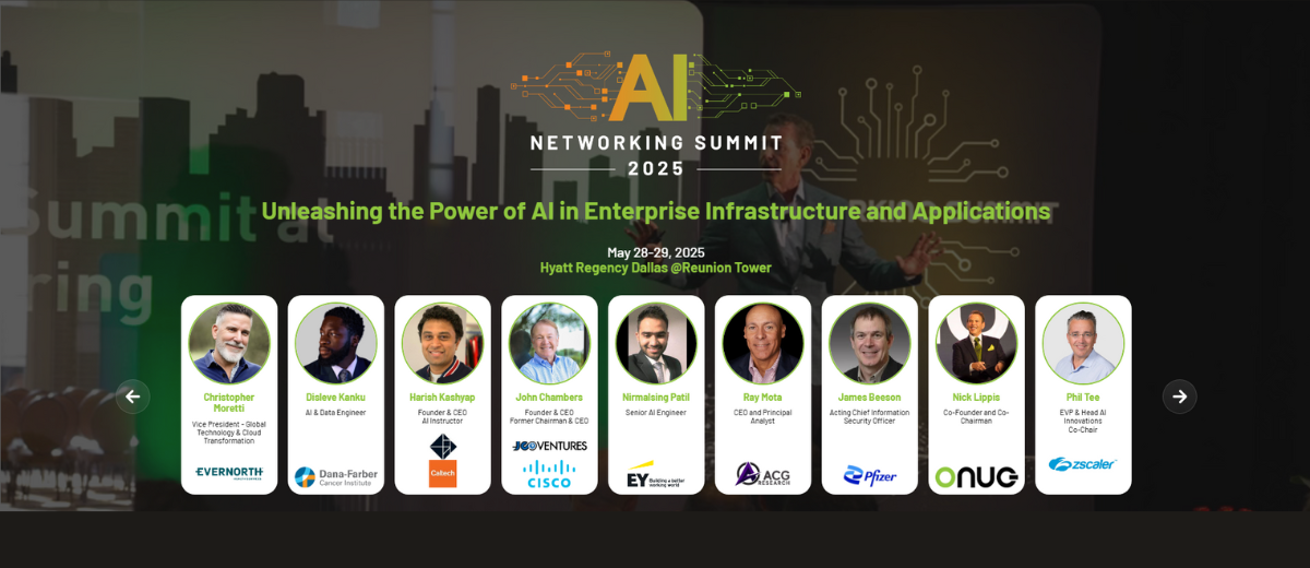AI Networking Summit Spring 2025 | ONUG