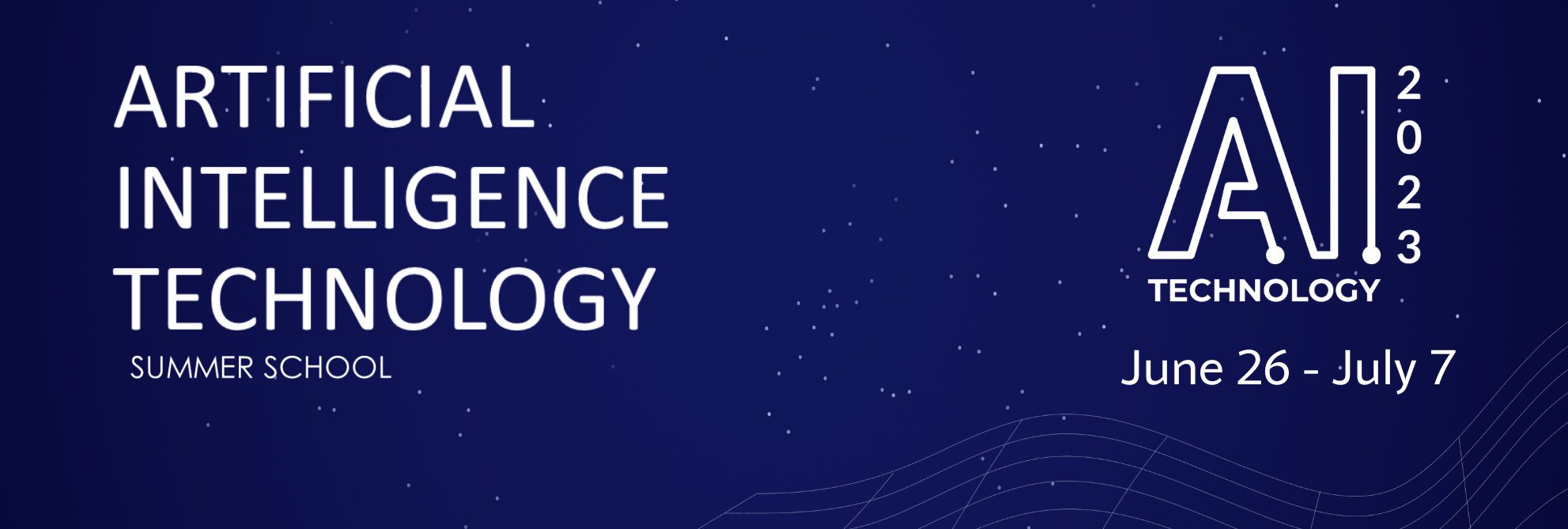 AIT 2023 - Summer school aimed at studying artificial intelligence