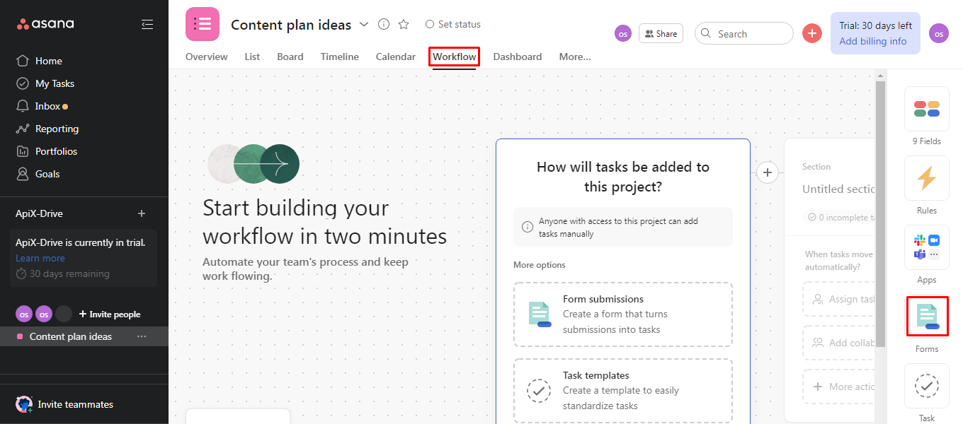 How to create Asana forms | Step-by-step guide