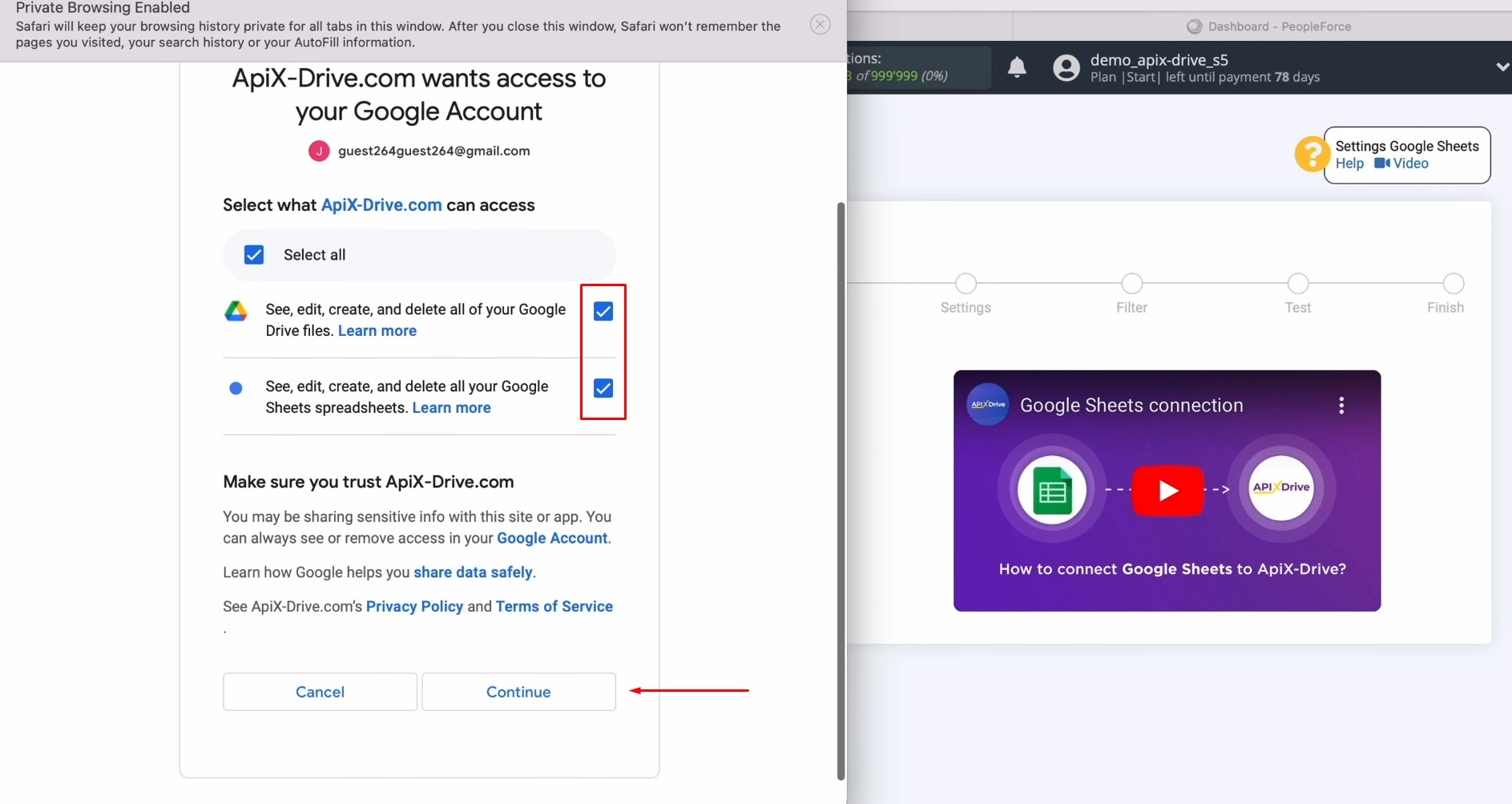 Google Sheets and PeopleForce Integration: Automatic Creation of Tasks | ApiX-Drive
