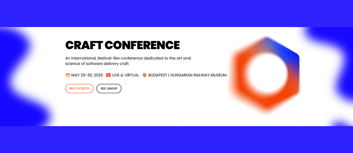 Craft Conference 2025 | Budapest