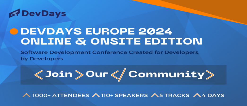 DevDays Europe 2024 - Software Development Conference