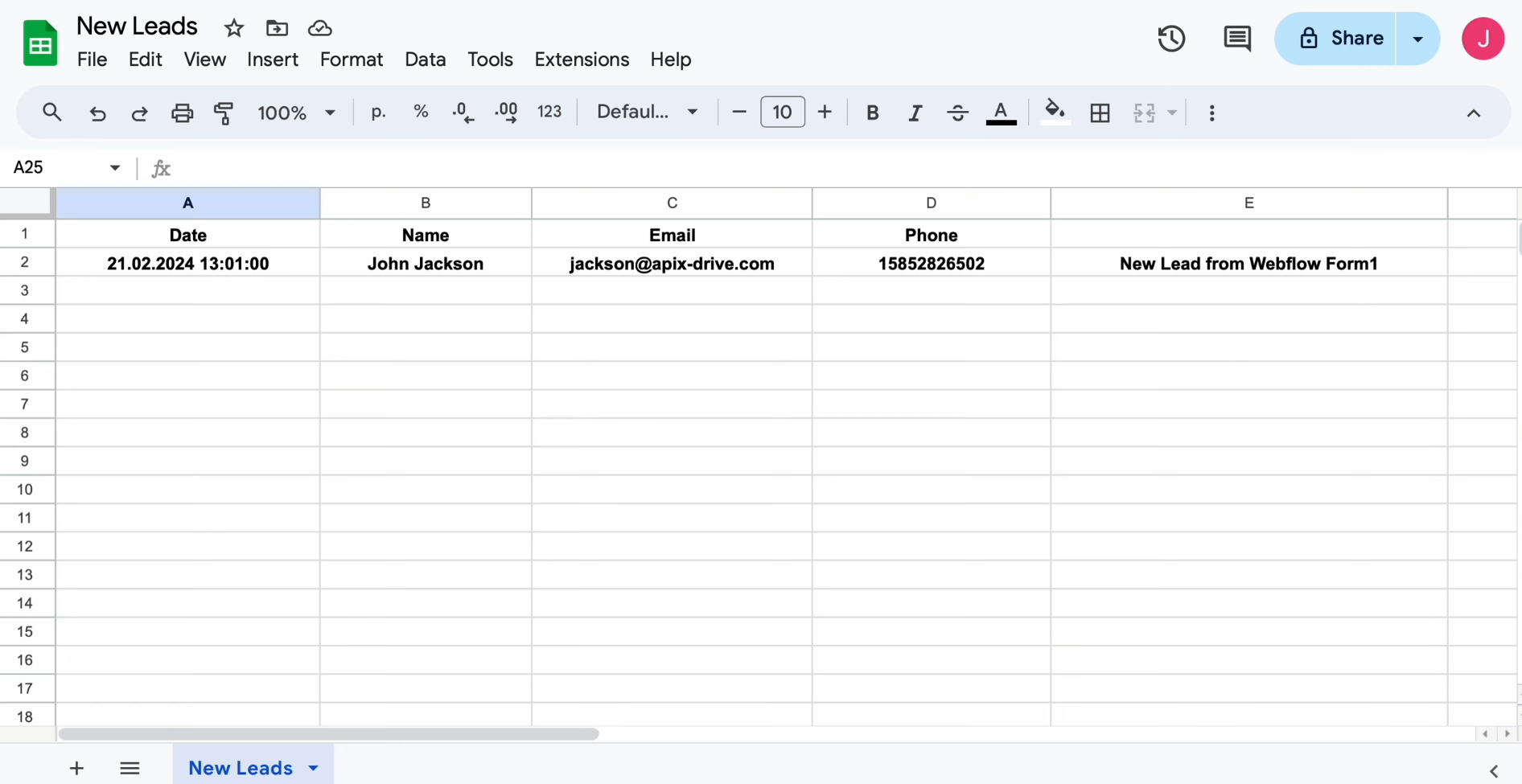 How to Integrate Webflow and Google Sheets: A Step-by-Step Guide | ApiX-Drive