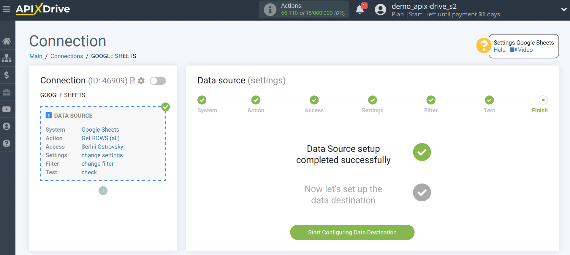 Mass generation of texts: we use the ApiX-Drive service and the AI ...
