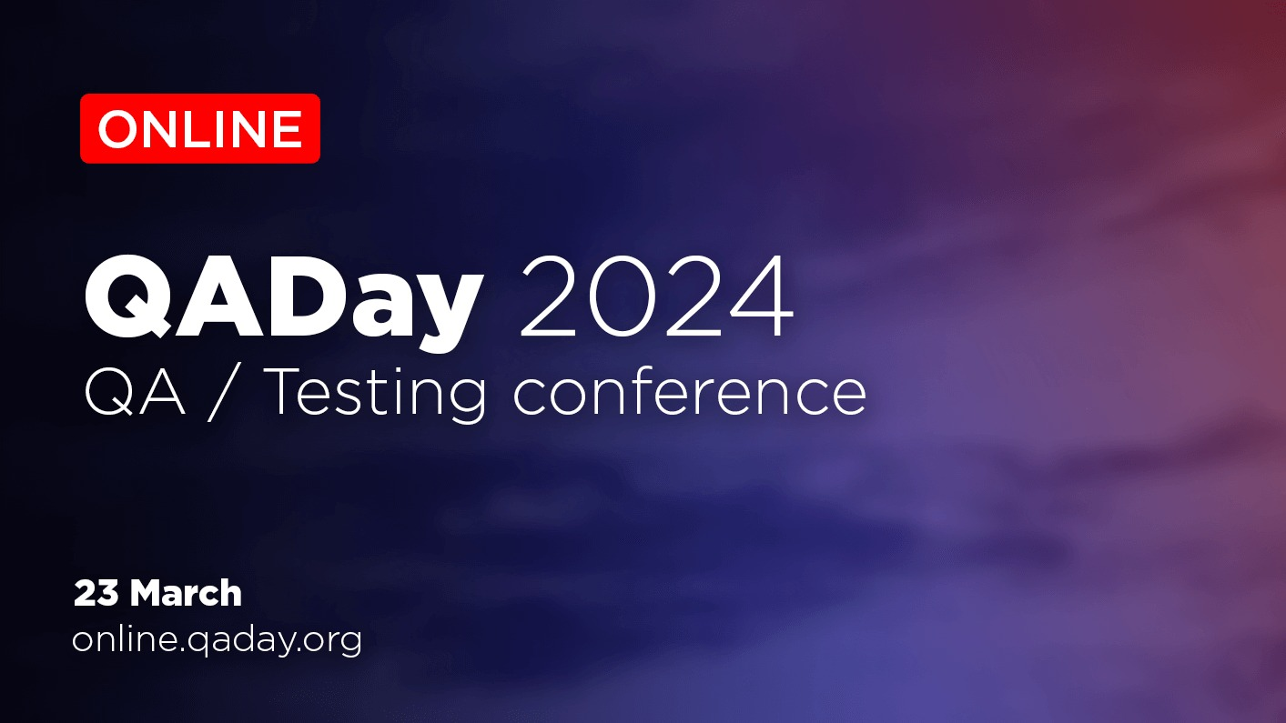 Online Conference Quality Assurance Day 2024