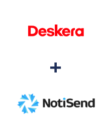 Integración Deskera CRM y NotiSend Rápida y Fácil